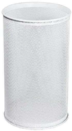 Sanela Drátěné koše - Odpadkový koš 32 l, bílá SLZN 98A