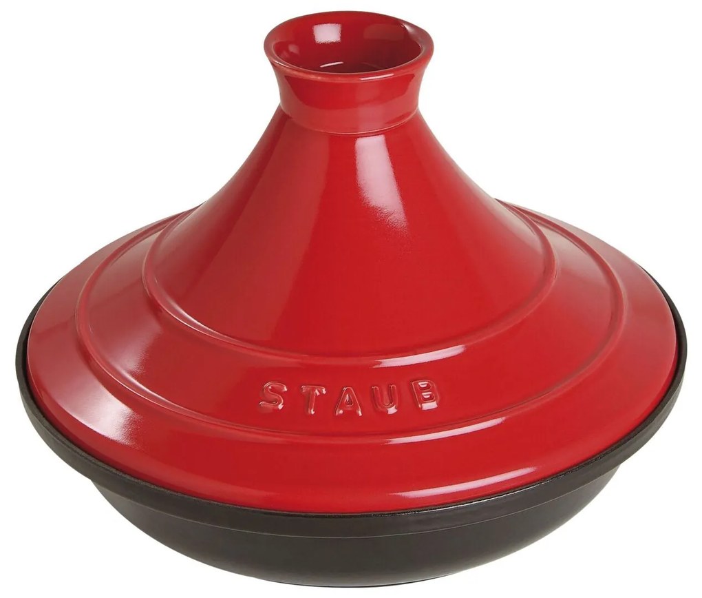 Staub Tajine 28 cm/2 l černá/višňová, 1302806