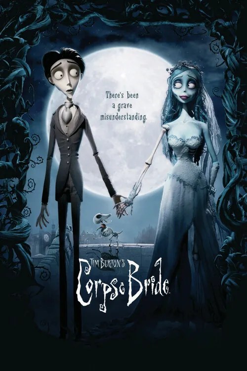 Umělecký tisk Corpse Bride - Victor & Emily, (26.7 x 40 cm)