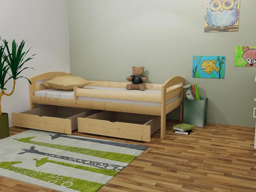 Vomaks Dětská postel M 010 NEW* 80 x 180 cm surové dřevo