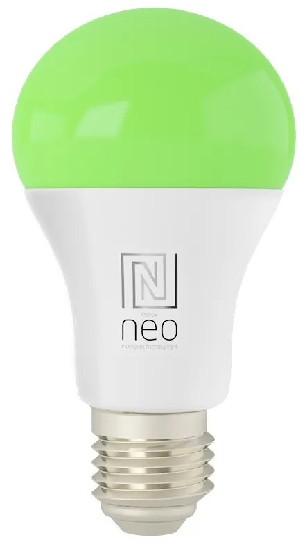 Immax NEO Smart žárovka LED E27 11W RGB+CCT barevná a bílá, stmívatelná, Zigbee 3.0