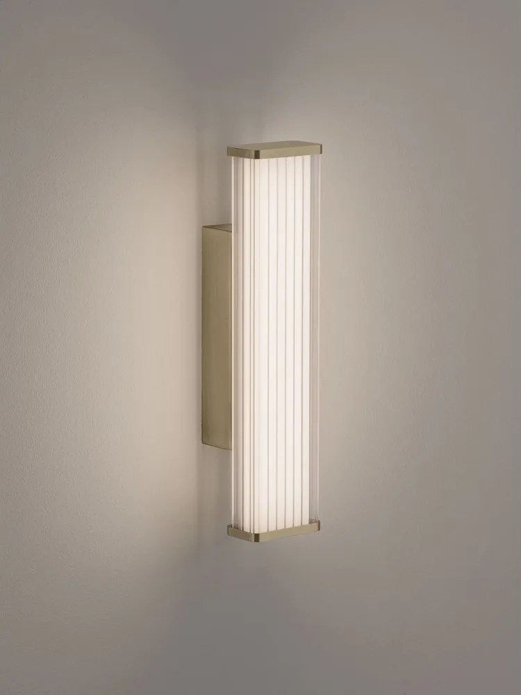 Kovové LED nástěnné svítidlo v matně zlaté barvě Misty – Nova Luce