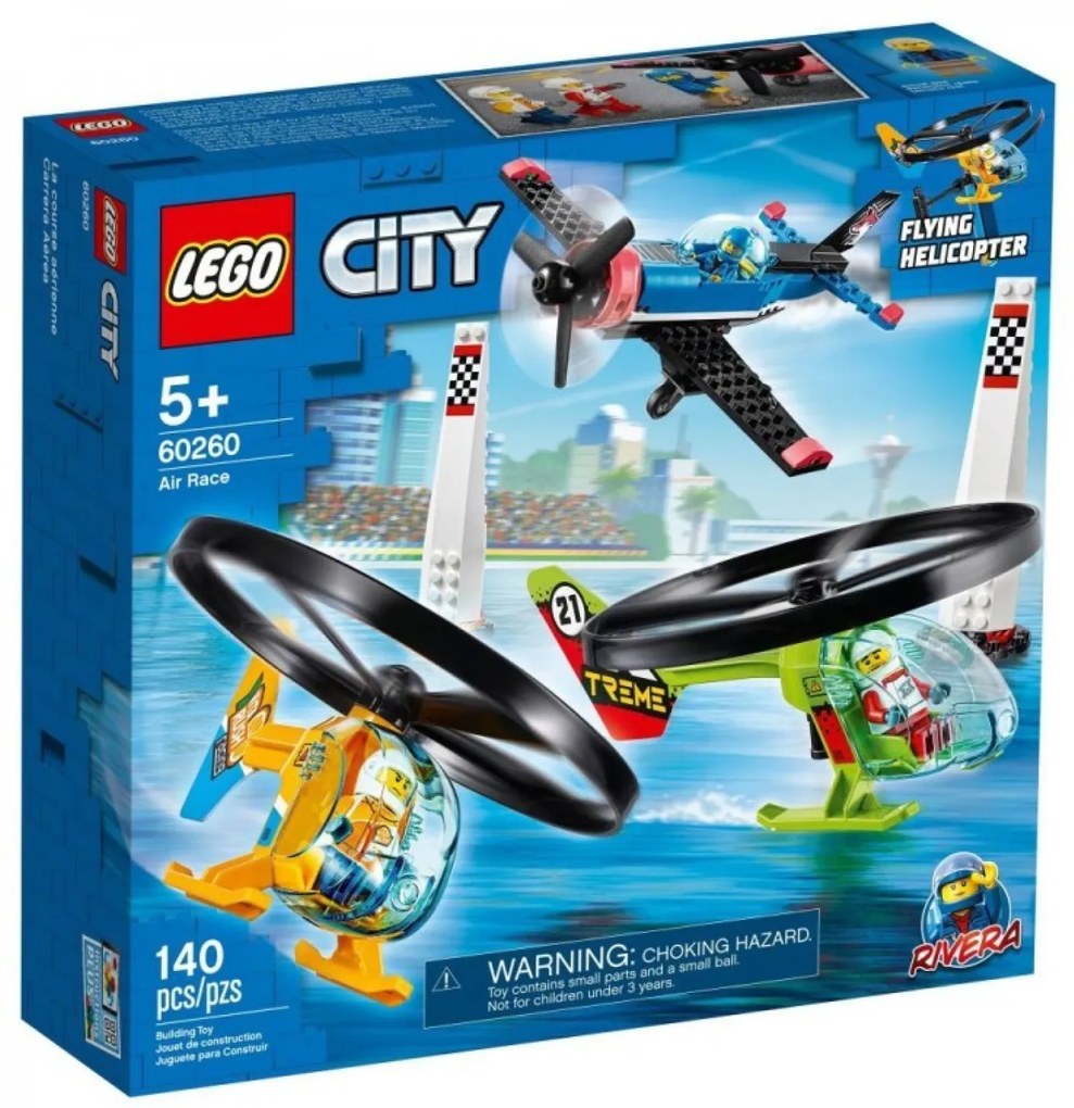 Lego stavebnice lego city 60260 závod ve vzduchu