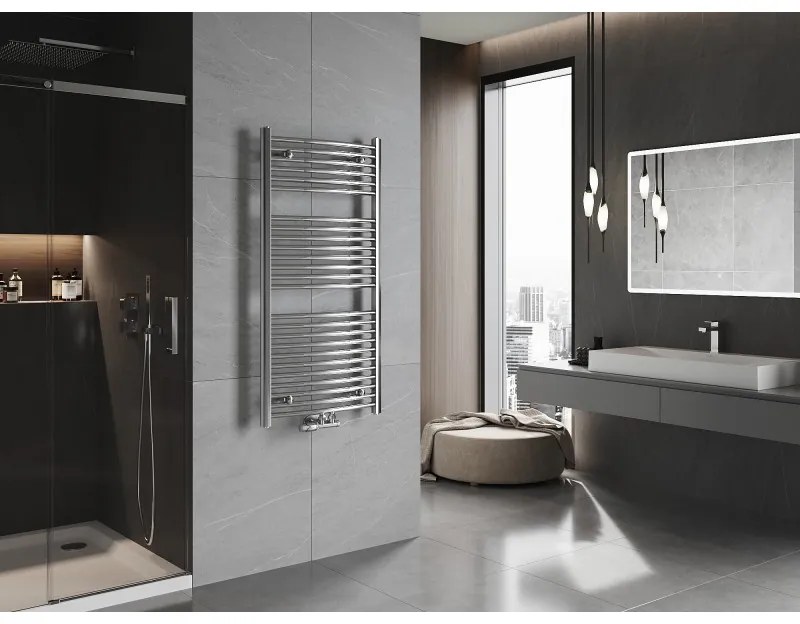 Mexen Ares, topné těleso 1200x600 mm, 490 W, chromová, W102-1200-600-00-01
