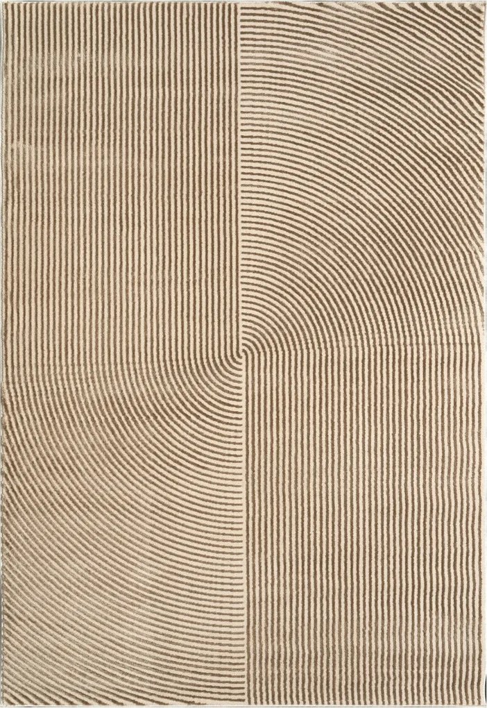 Angel Carpet, Kusový koberec Zafiro 19 Gold, 80x150, žlutá, kancelář
