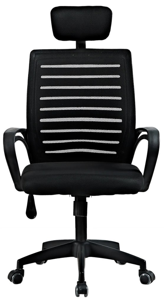 Ergonomická kancelářská židle BROTHER - černá síťovina