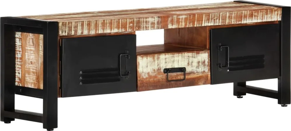 TV skříňka 120 x 30 x 40 cm masivní recyklované dřevo 338223