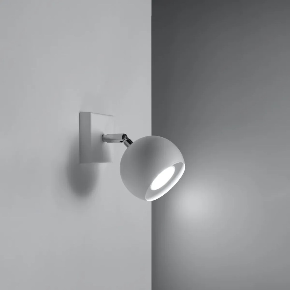 Sollux Lighting Nástěnné svítidlo OCULARE bílé