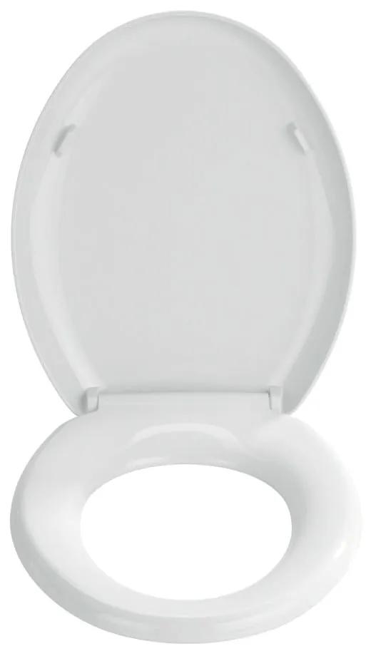 Bílé toaletní prkénko Wenko Premium Mira