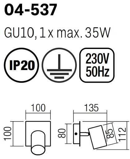 Černá bodovka Redo CRIUS 04-537