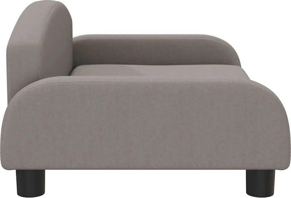 Dětská pohovka taupe 70 x 45 x 30 cm textil 3196361