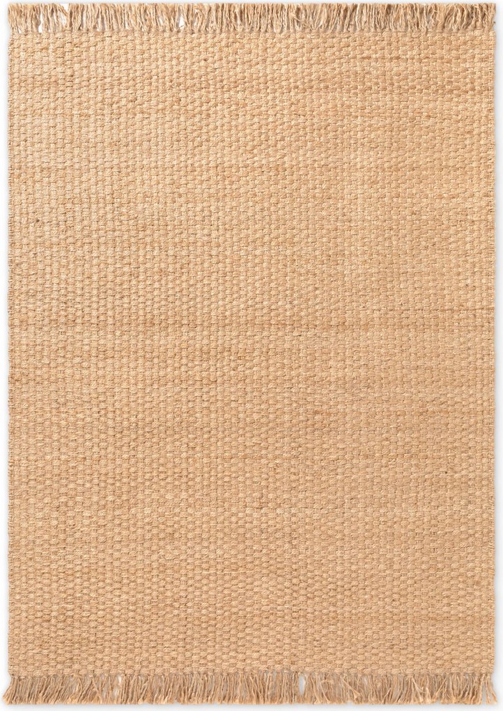 Hanse Home, Kusový koberec Handloom 106335 Fjord Natural Gold, 160x230, béžová, chodba / předsíň