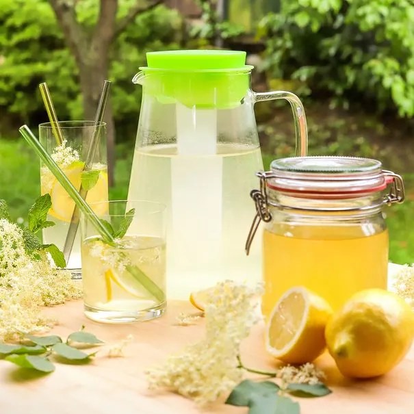 TESCOMA Džbán TEO 2,5 l, s vyluhováním a chlazením, zelená