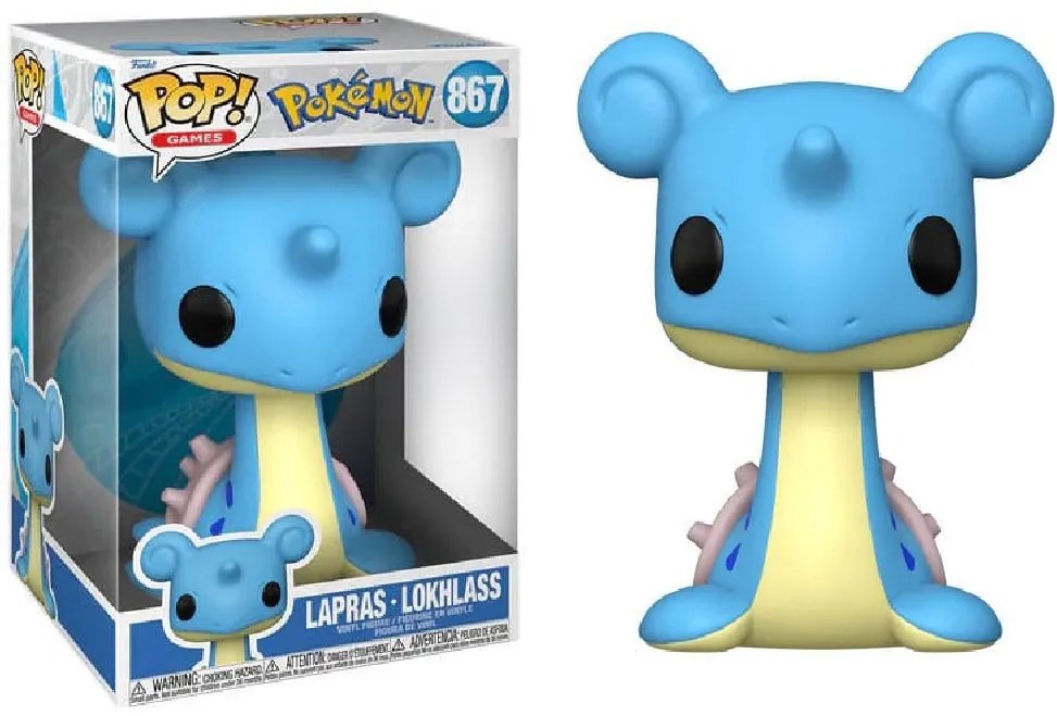 Funko pop! pokemon jumbo lapras 25 cm 867