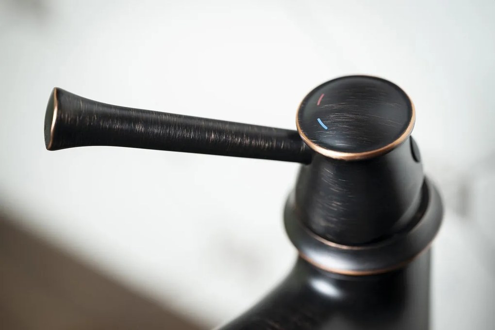 SAPHO CLASSIC retro stojánková umyvadlová baterie vysoká, olejem gumovaný bronz AZ006WB