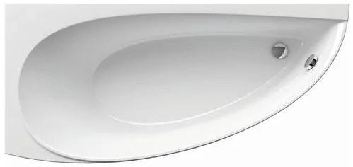 Ravak Avocado asymetrická vana 160x75 cm akrylát levá cq01000000 AV1600L