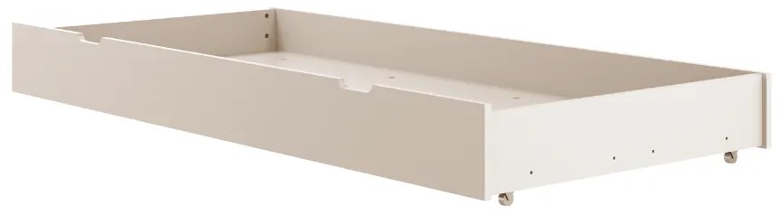 BAMI Malý úložný šuplík pod postel SIMONE na kolečkách Zvolte barvu: Krémová