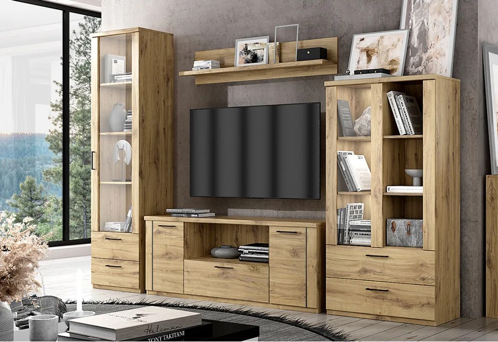 Obývací sestava 2.7 m (I) dub navarra Doorset