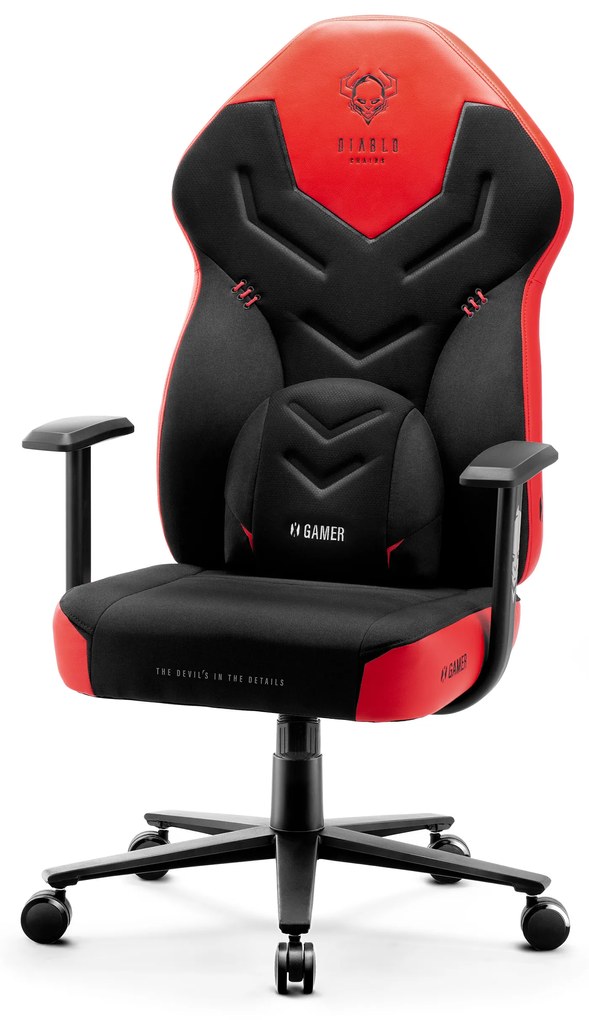 Herní židle Diablo X-Gamer 2.0 Normal Size: černo-červená Diablochairs