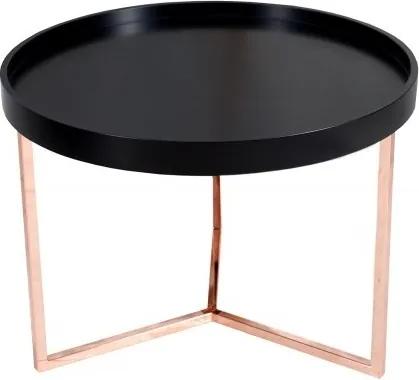 Konferenční stolek Cotis 60, měděná podnož