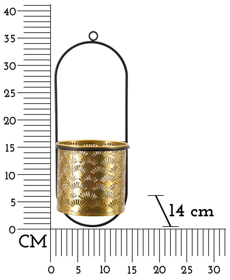 Kovový držák na květináč ø 14 cm (výška 37 cm) Hong – Mauro Ferretti