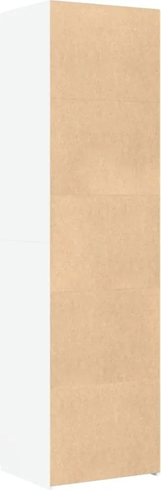 Skříň highboard bílá 50 x 42,5 x 185 cm kompozitní dřevo 3281413