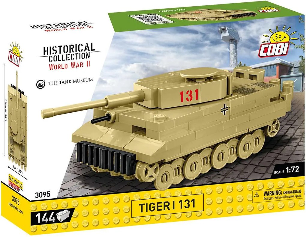 Cobi 3095 německý tank tiger č. 131