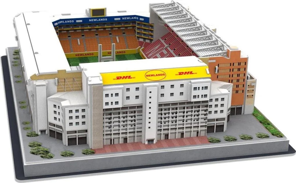 3d puzzle stadium 3d replica 3d puzzle stadion newlands rugby - stormers 77 dílků