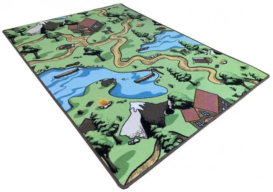 Vopi | Dětský koberec Aljaška 5229 - 200 x 200 cm
