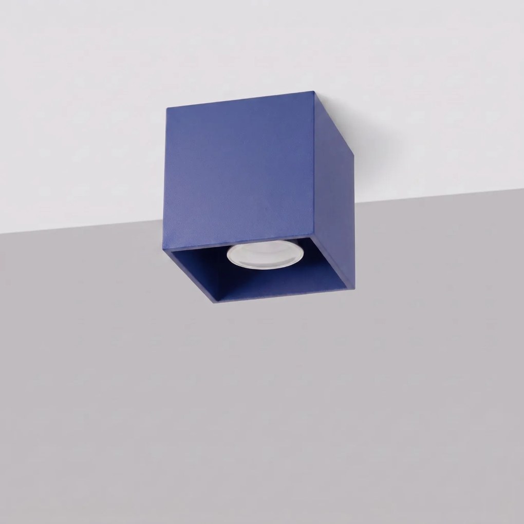 Sollux Lighting Stropní svítidlo QUAD 1 ultramarín