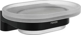 Ravak Chrome II mýdlenka černá X07P1375