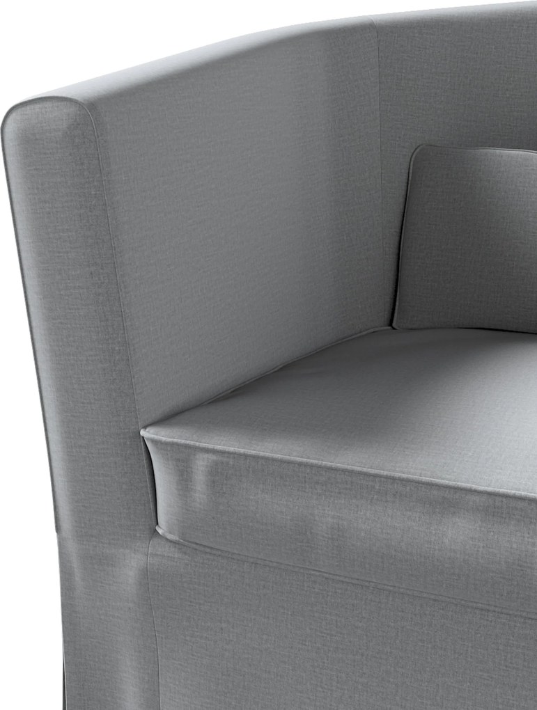 Potah na křeslo IKEA Ektorp Tullsta barva šedá látka sametová