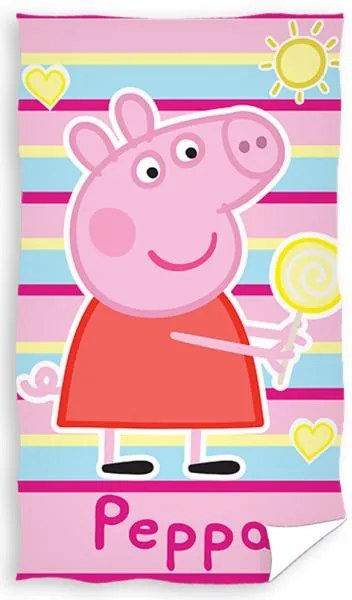 Carbotex dětský froté ručník Peppa Pig 30x50 cm