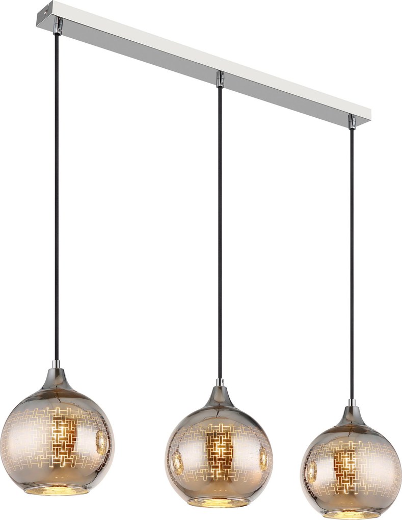 XXXLutz ZÁVĚSNÉ SVÍTIDLO, 86/20/129 cm Collett's Monde - Online Only svítidla - 0081811048