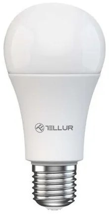 Tellur WiFi Smart žárovka E27, 9 W, bílé provedení, teplá bílá, stmívač