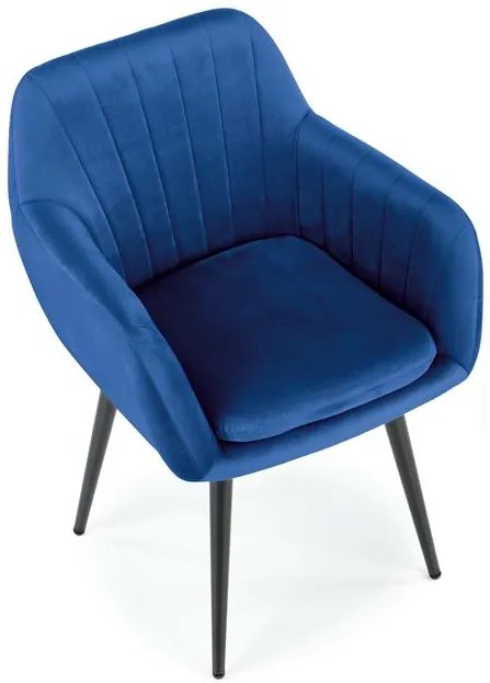 HALMAR K429 židle tmavě modrá