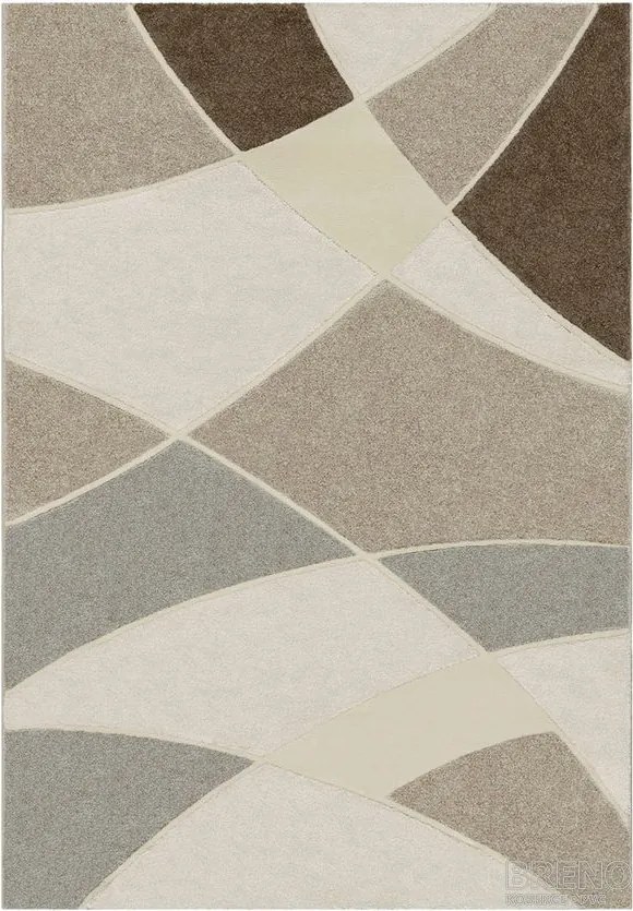 Breno Kusový koberec FRISCO 282 taupe, 160x230 cm, Vícebarevné