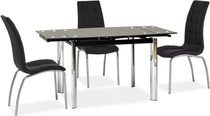 Jídelní stůl GD-019 100(150)x70 cm černý