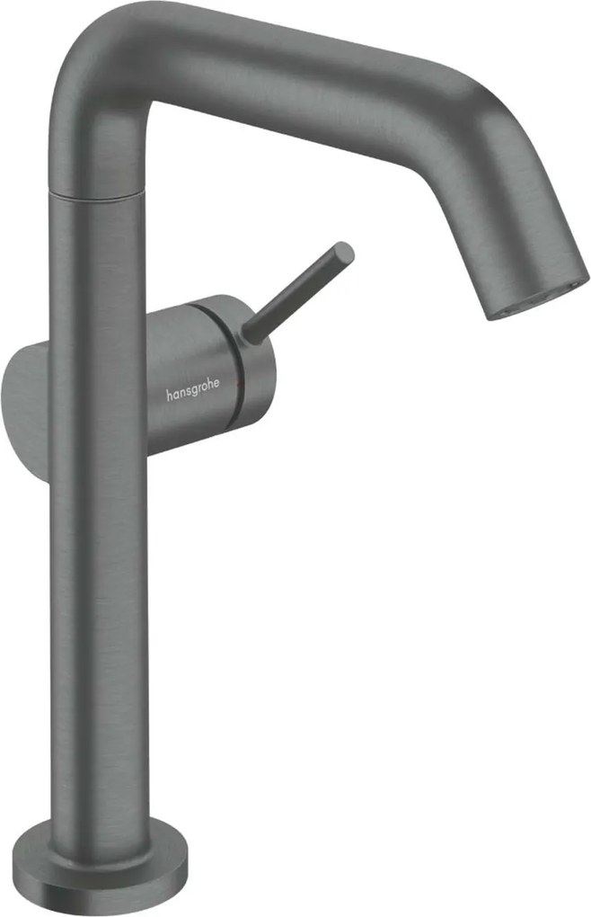 Hansgrohe Tecturis S - Umyvadlová baterie s výpustí Push-Open, CoolStart, EcoSmart+, kartáčovaný černý chrom 73360340