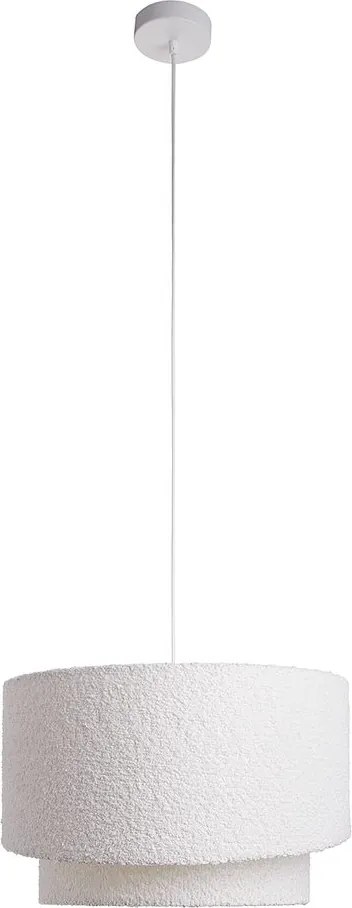 FONISSI Závěsná lampa buklé - bílá