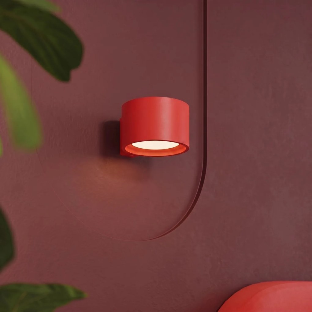 Sollux Lighting Nástěnné svítidlo MODO 1 červené GX53