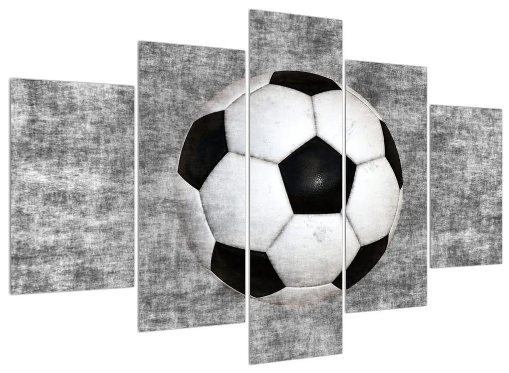 Obraz fotbalového míče (150x105 cm)