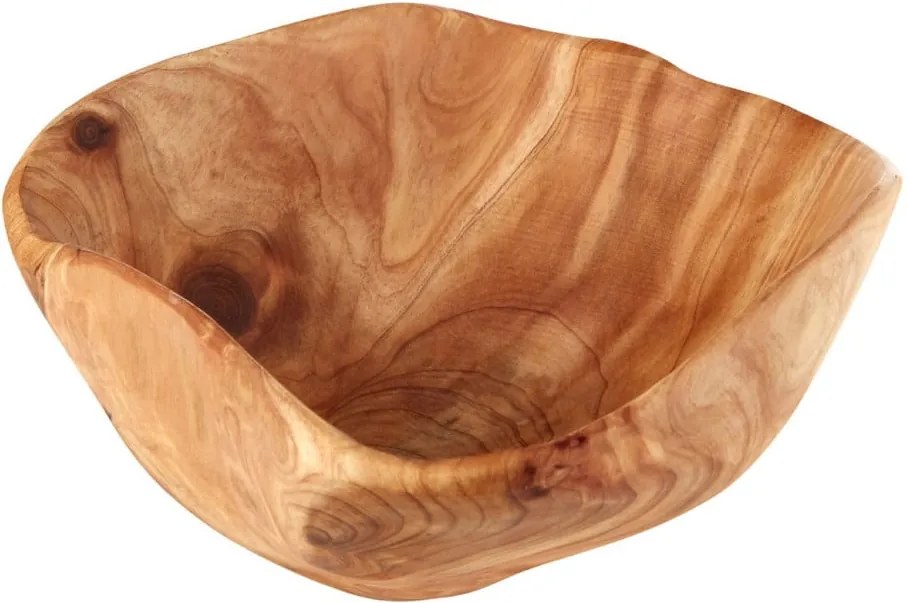 Servírovací mísa z cedrového dřeva Premier Housewares Kora, ⌀ 19 cm