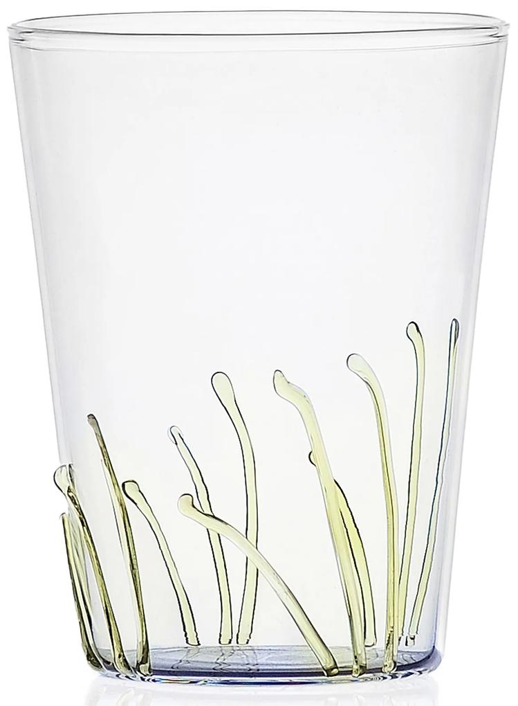 Ichendorf Milano designové sklenice na vodu Greenwood Amber Grass Long Drink