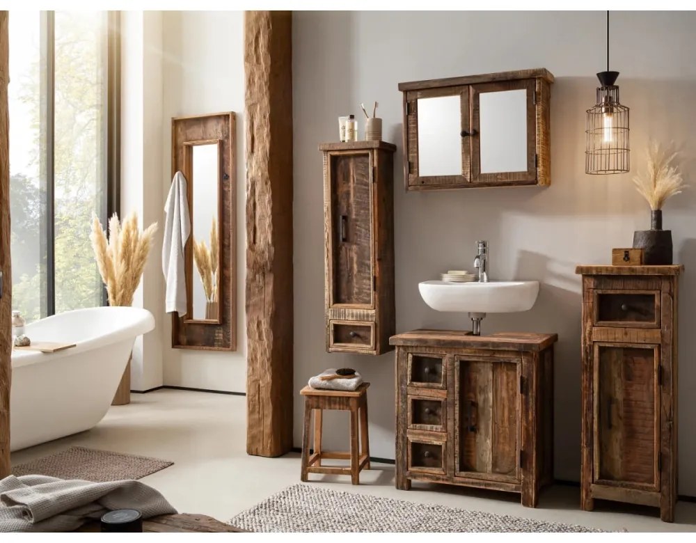 furniture-nabytek.cz - Nástěnná skříňka se zrcadly Sundara