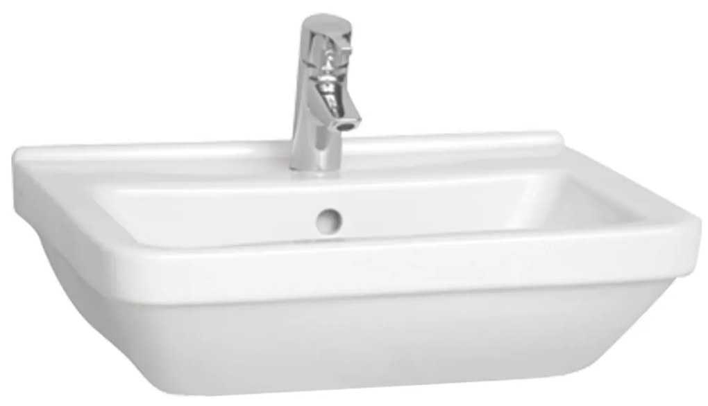 Umyvadlo VitrA S50 65x48,5 cm otvor pro baterii uprostřed 5311-003-0001