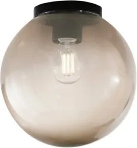 FAN I-POLLY-G25-GR Venkovní svítidlo Lumetto Polly, plast, šedá, 1 x E27, 26 x 25 cm, IP44 - FANEUROPE