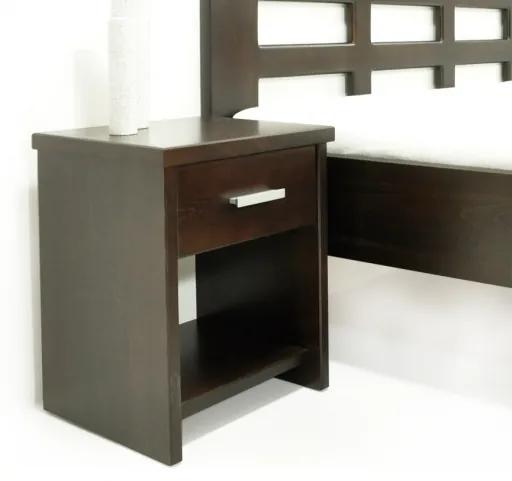 GWdesign noční stolek z masivu Portos Materiál: Buk, Provedení: B10