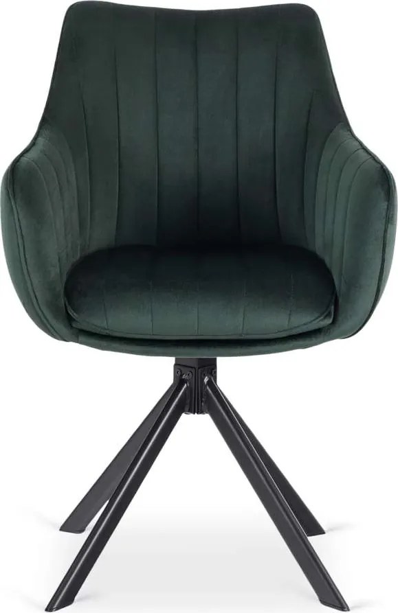 Jídelní židle Pinzo Velvet, zelená