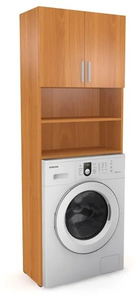 Praktická koupelnová skříňka nad pračku Dub RJK světlý